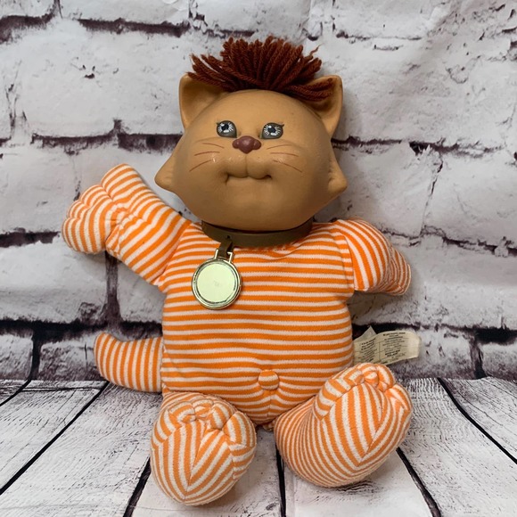 pumpkin patch | Toys | Vintage Cabbage Patch Kids Koosas Cat Plush ...